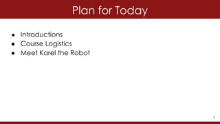 Lecture1 - CS106A - Programming Methodology | PDF