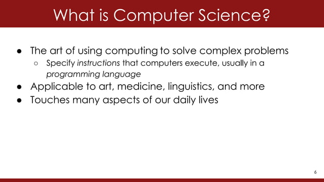 Lecture1 Cs106a Programming Methodology Ppt