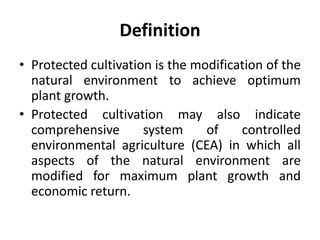 Protected cultivation and secondary agriculture.pptx