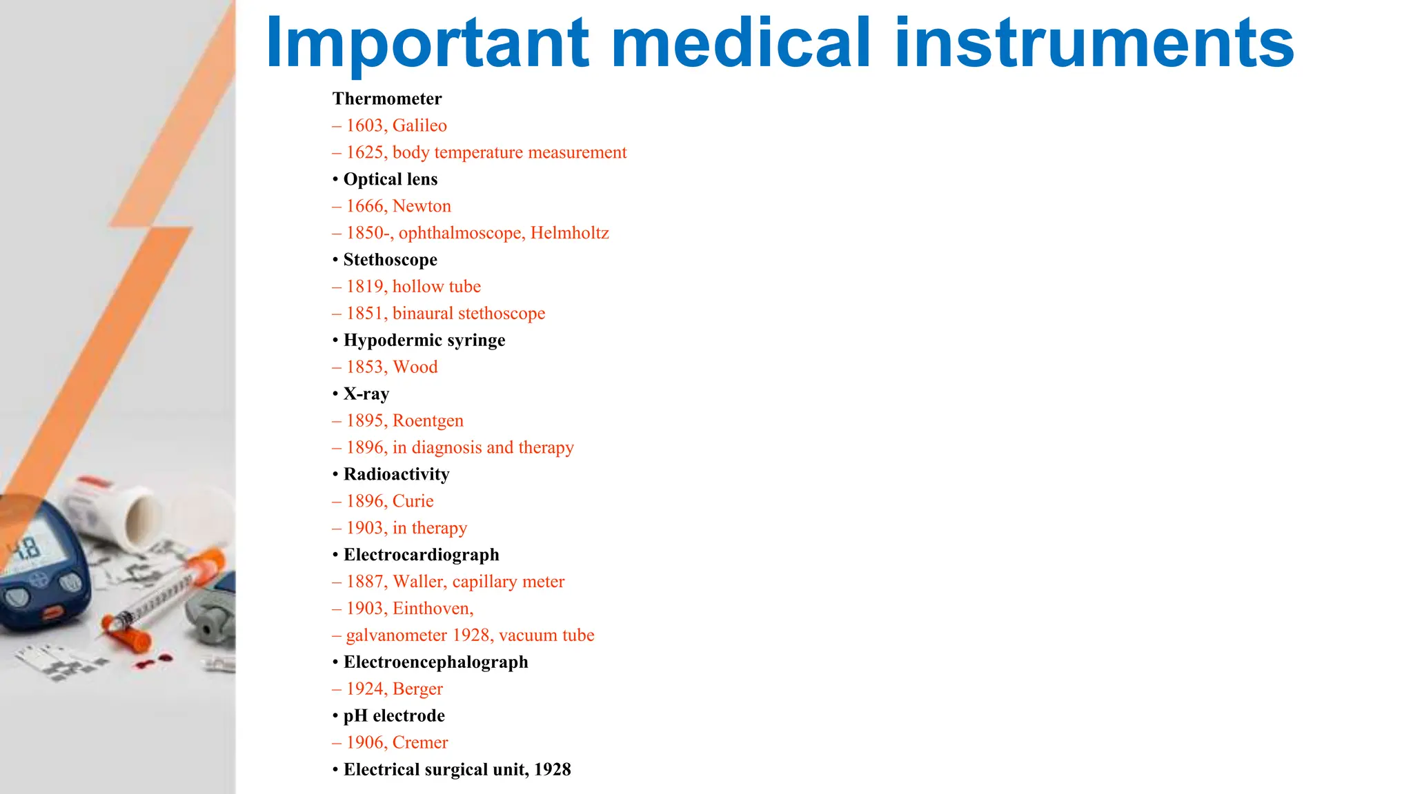 INTRODUCTION TO BIOMEDICAL ENGINEERING AND INSTRUMENTATION | PPT