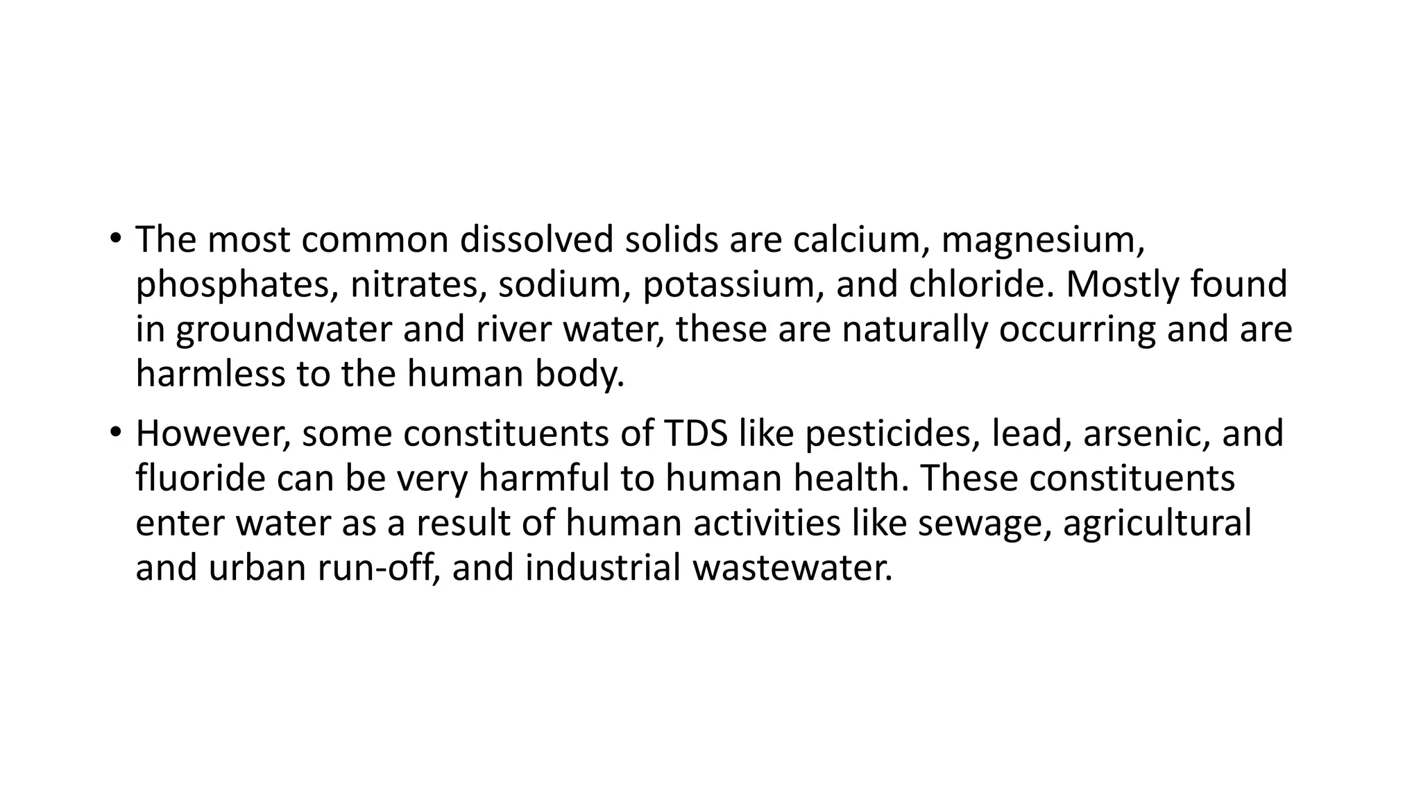 IRRIGATION WATER QUALITY -PHYSICAL AND CHEMICAL PROPERTIES OF WATER | PPTX