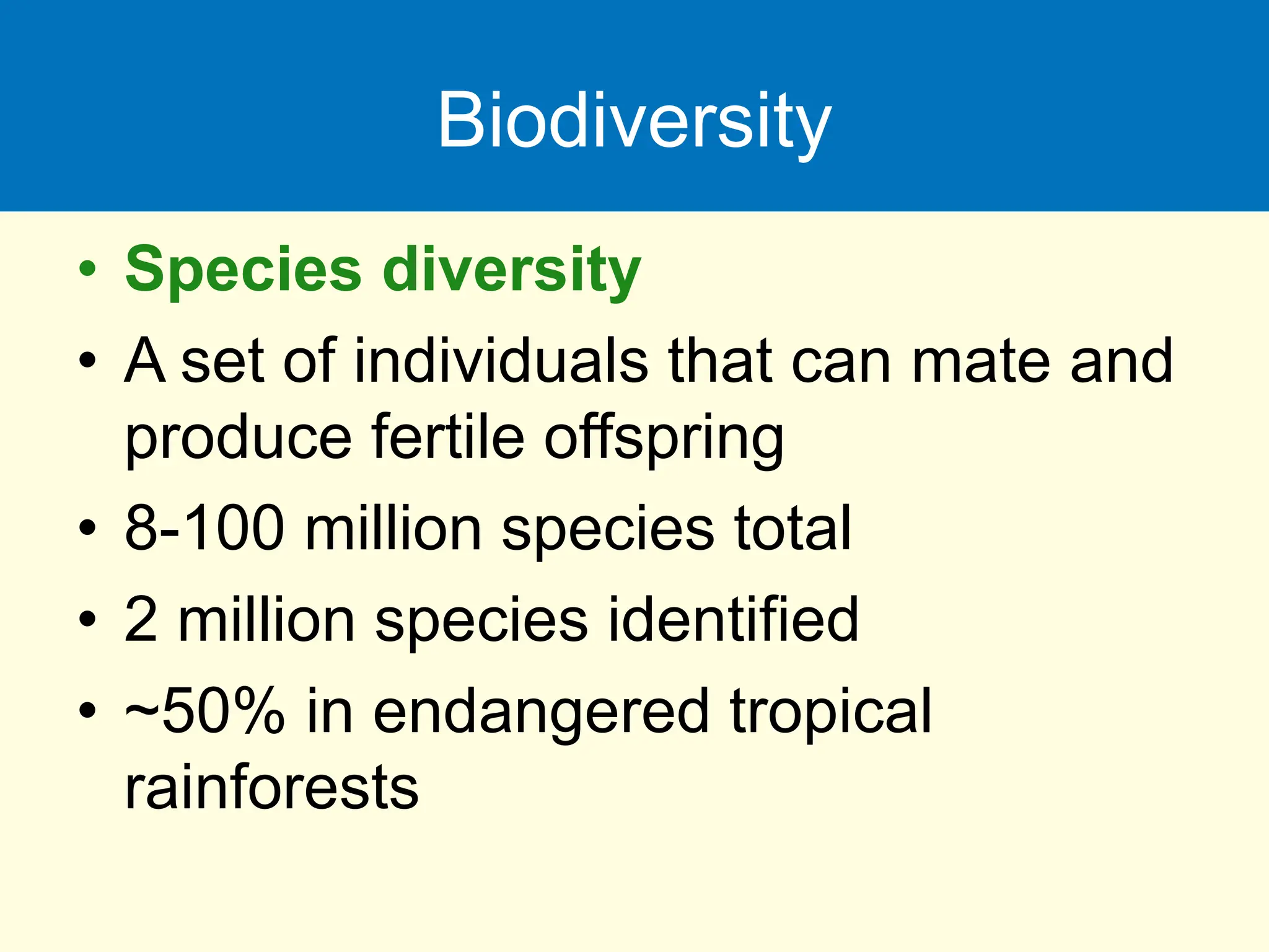 Ecology and Biodiversity introduction Lecture 1.ppt
