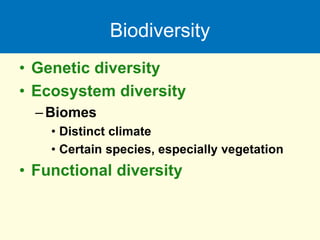 Ecology and Biodiversity introduction Lecture 1.ppt