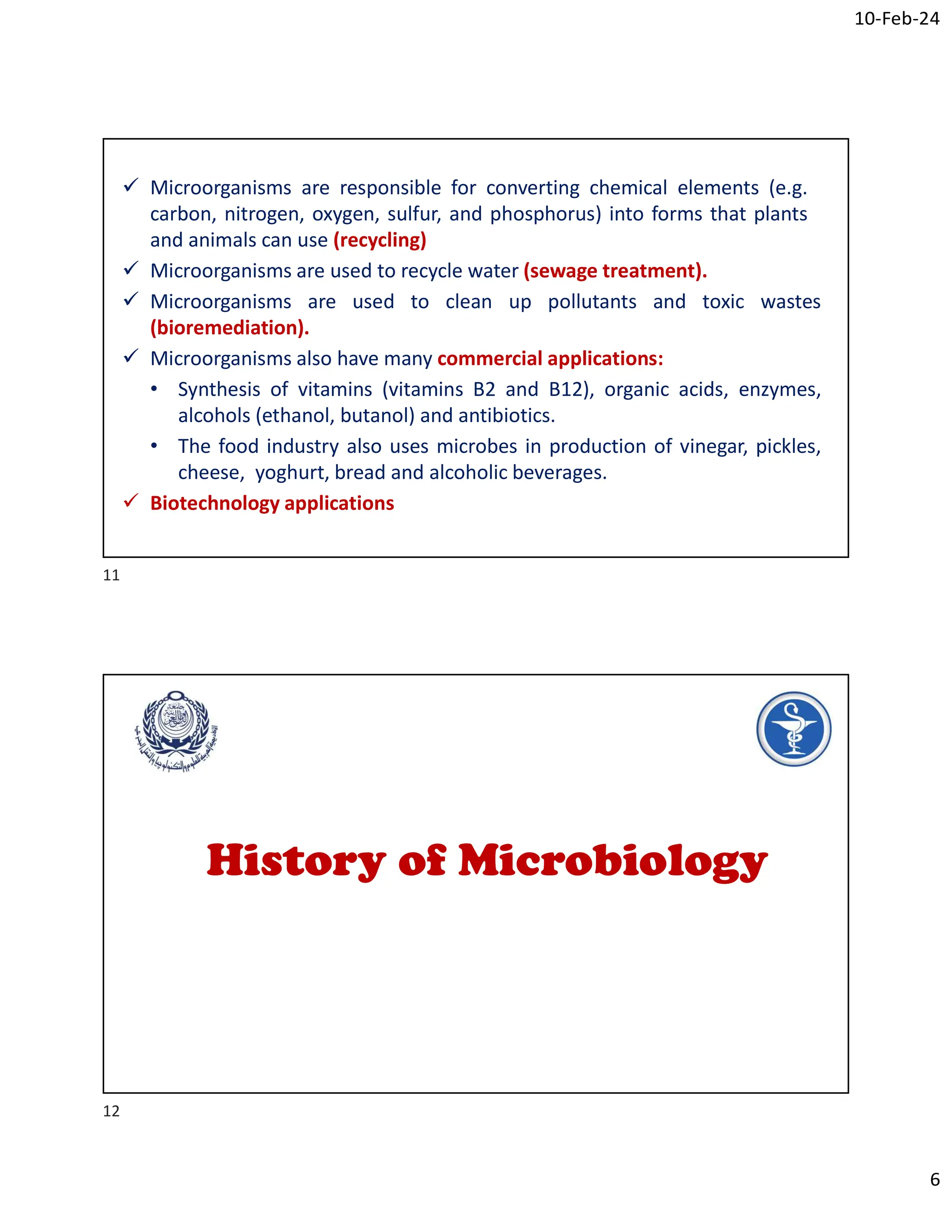 General microbiology lecture 1 and bacteria | PDF