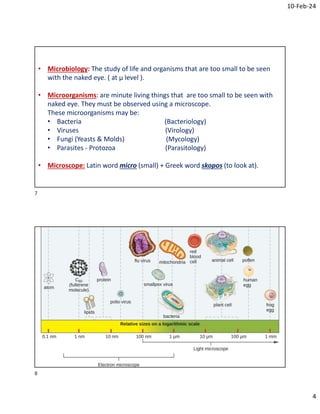 General microbiology lecture 1 and bacteria | PDF