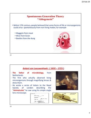 General microbiology lecture 1 and bacteria | PDF