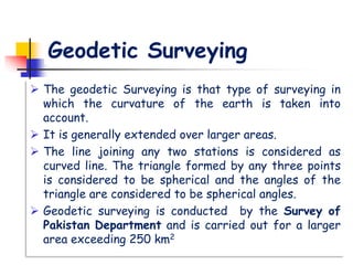 Introduction to Surveying and its classification | PDF