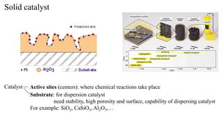 Kinetic of Catalyst reaction. Lecture 1: Definition and concepts | PDF