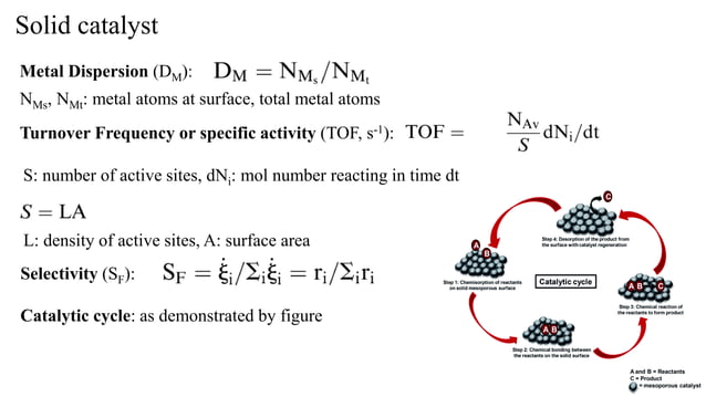Kinetic of Catalyst reaction. Lecture 1: Definition and concepts | PDF ...