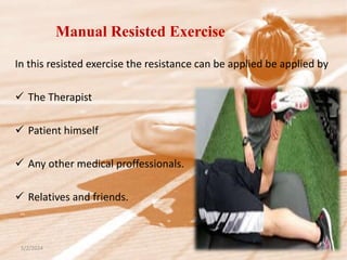 KINESIOLOGY LECTURE RELATED TO EXCERCISES | PPTX