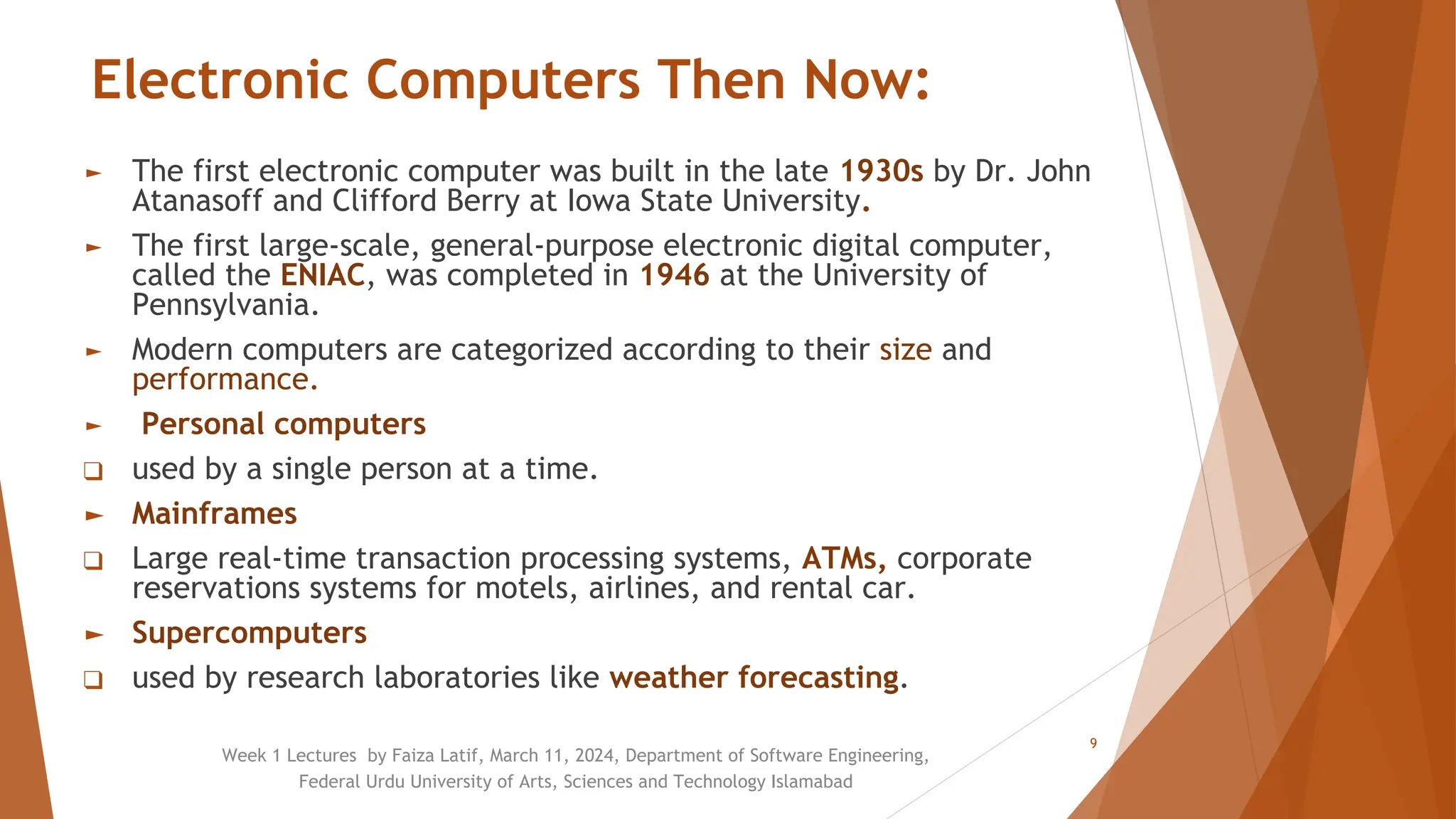 Computers History and Hardware/software. | PDF