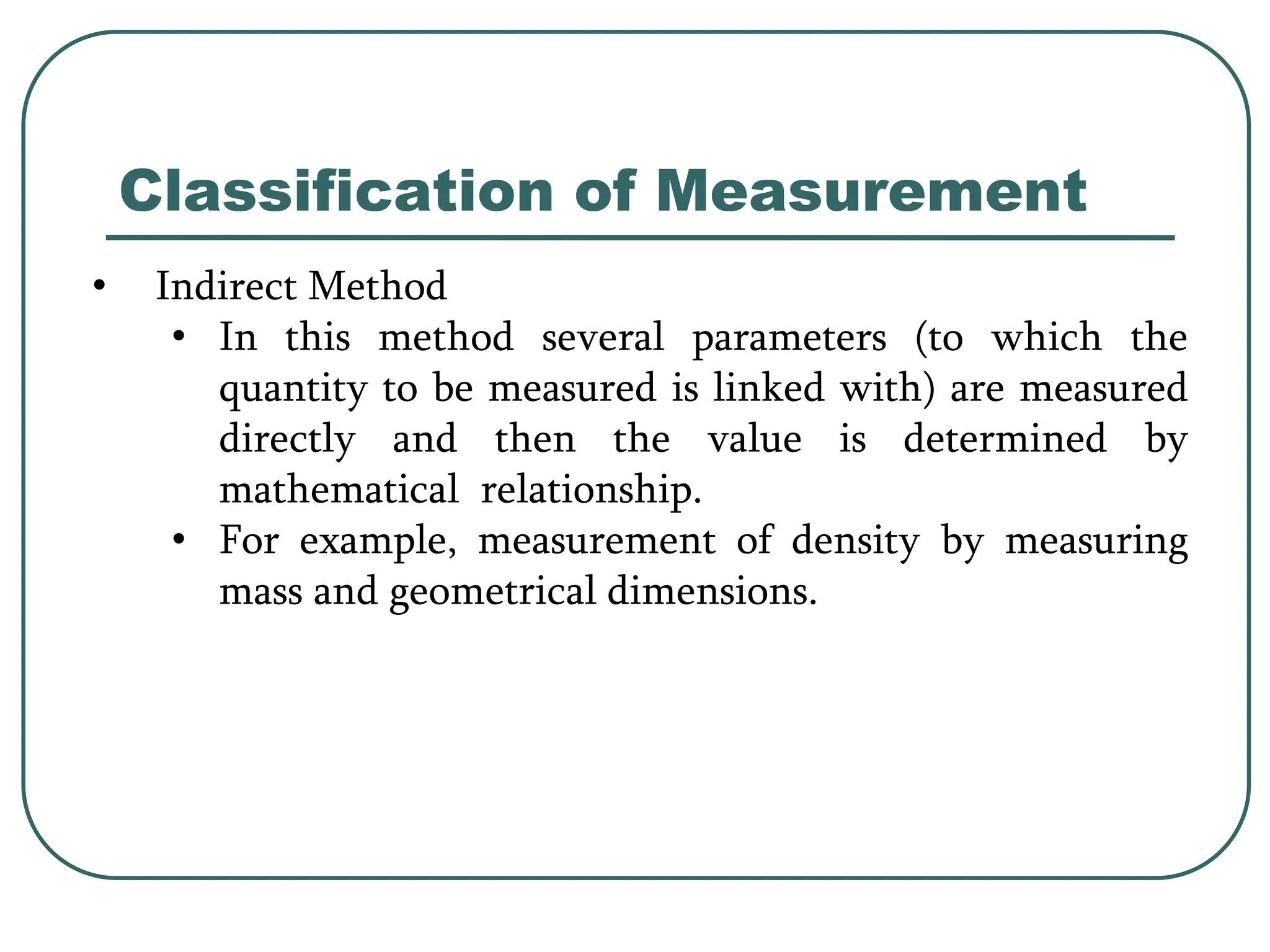 Basics of Measurement Systems and Classification | PDF