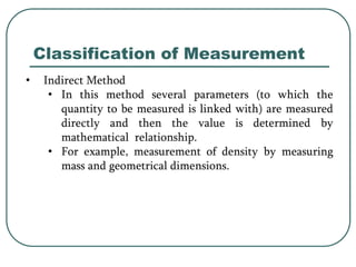 Basics of Measurement Systems and Classification | PDF