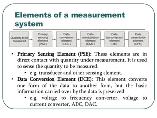 Basics of Measurement Systems and Classification | PDF