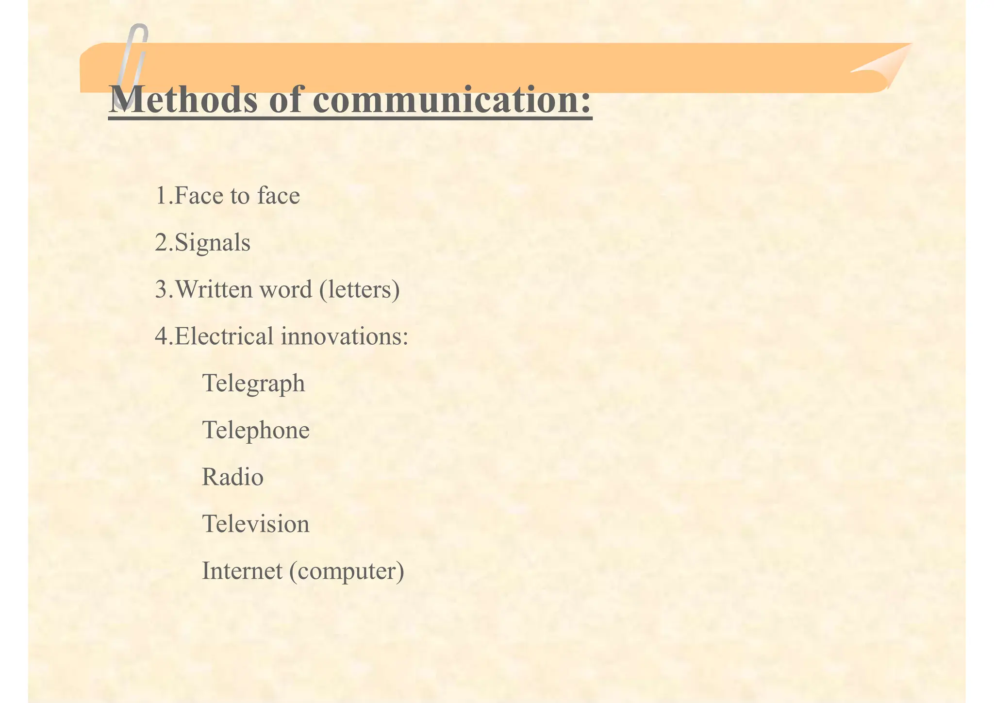 Introduction and History of Telecommunication | PPT