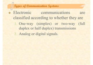 Introduction and History of Telecommunication | PPT