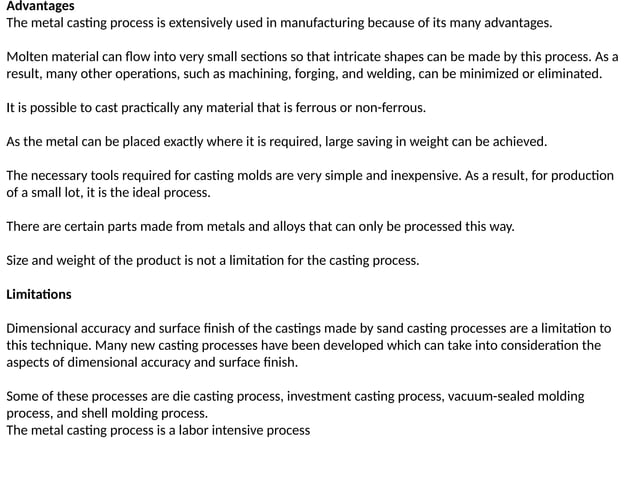 introductio to casting lecture 1 history of casting | PPTX ...