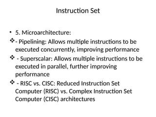 introduction to microprocessor and assembly language | PPTX
