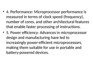 introduction to microprocessor and assembly language | PPTX