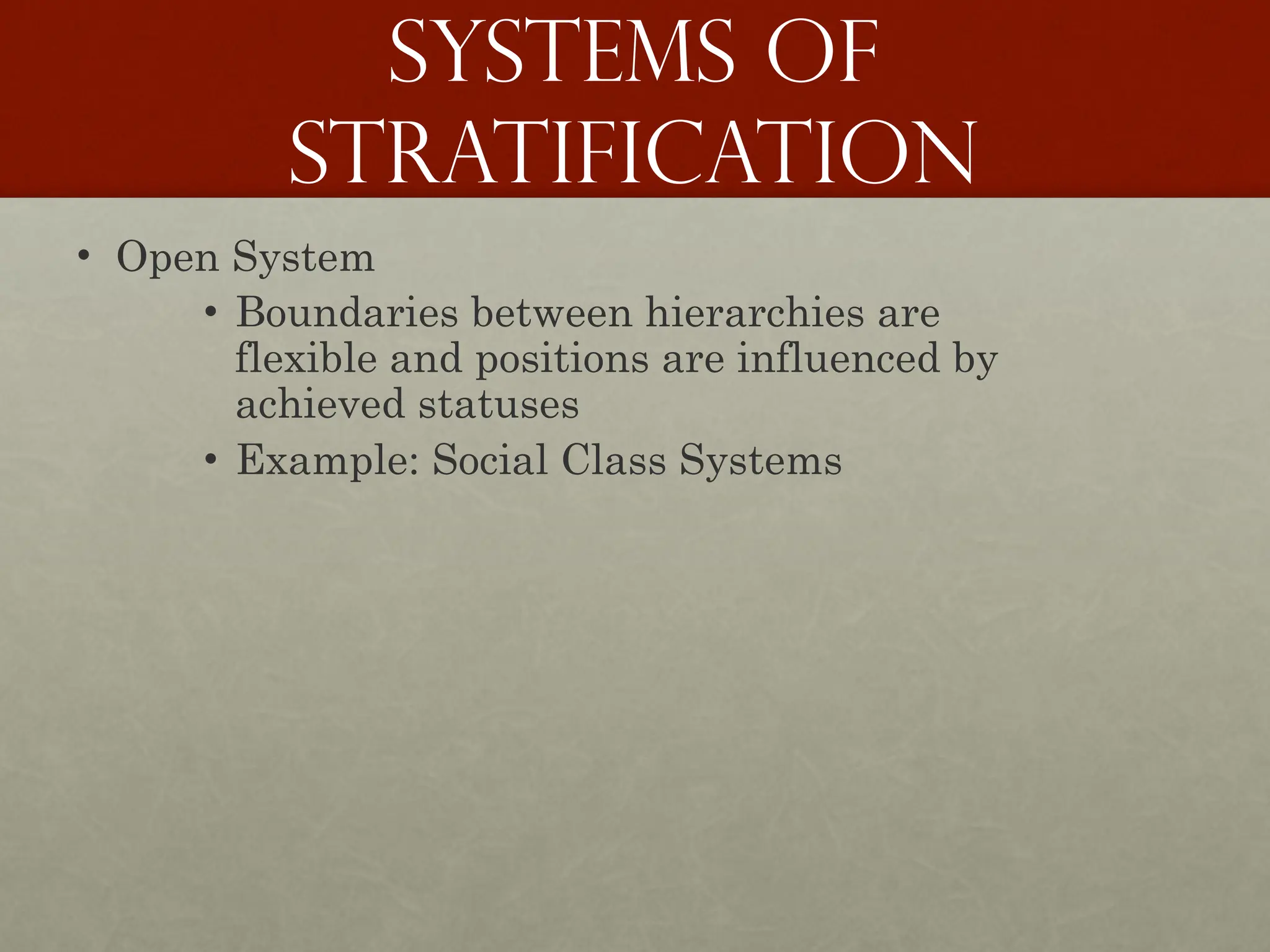 sociology - social stratification - learning about social topics | PPTX