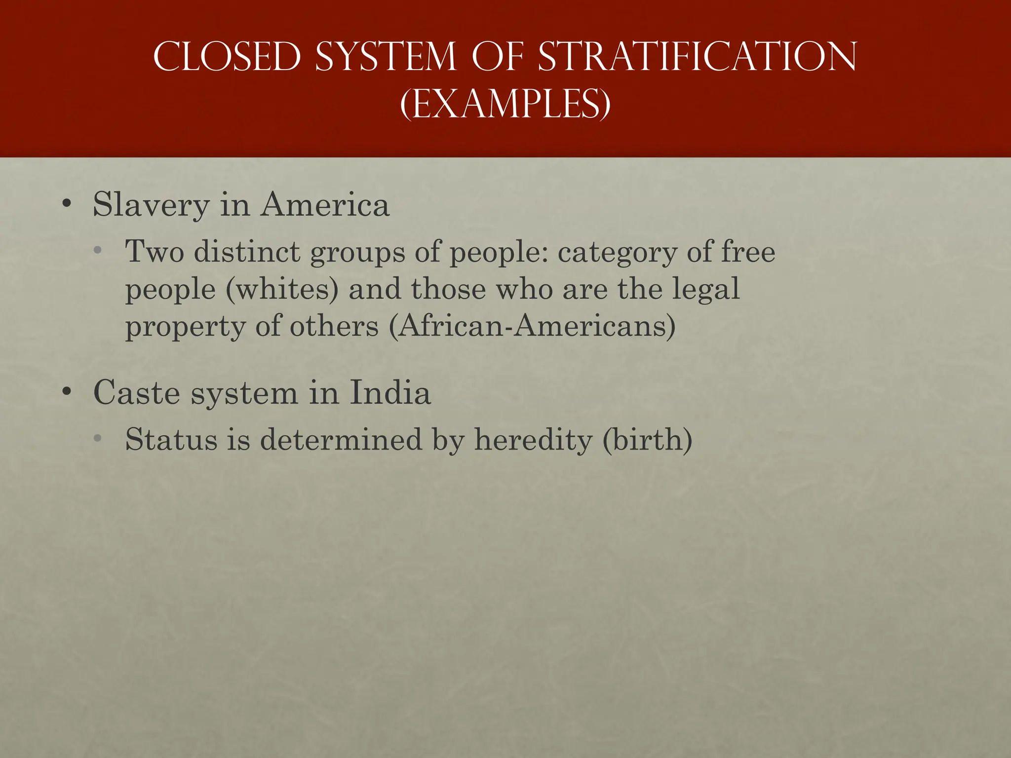 sociology - social stratification - learning about social topics | PPTX