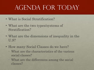 sociology - social stratification - learning about social topics | PPTX ...