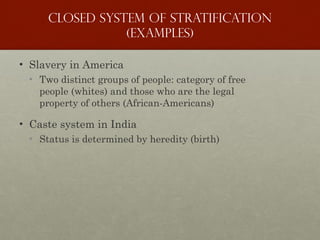 sociology - social stratification - learning about social topics | PPTX | Personal Finance