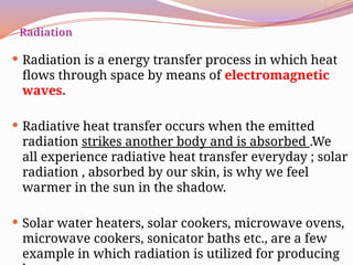 some basic mechanisms of concept of heat transfer | PPTX