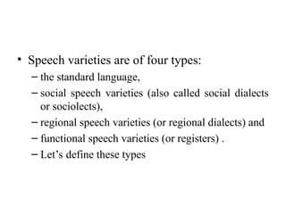 An introduction about language in the society | PPT