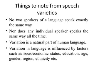 An introduction about language in the society | PPT