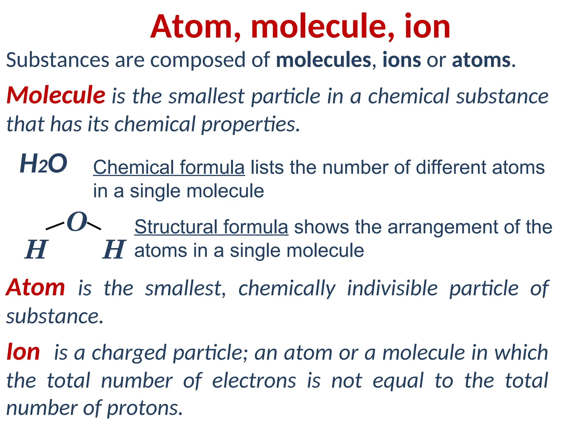 Lecture 1. BASIC CONCEPTS OF CHEMISTRY.ppt | Chemistry | Science
