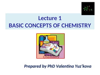 Lecture 1. BASIC CONCEPTS OF CHEMISTRY.ppt