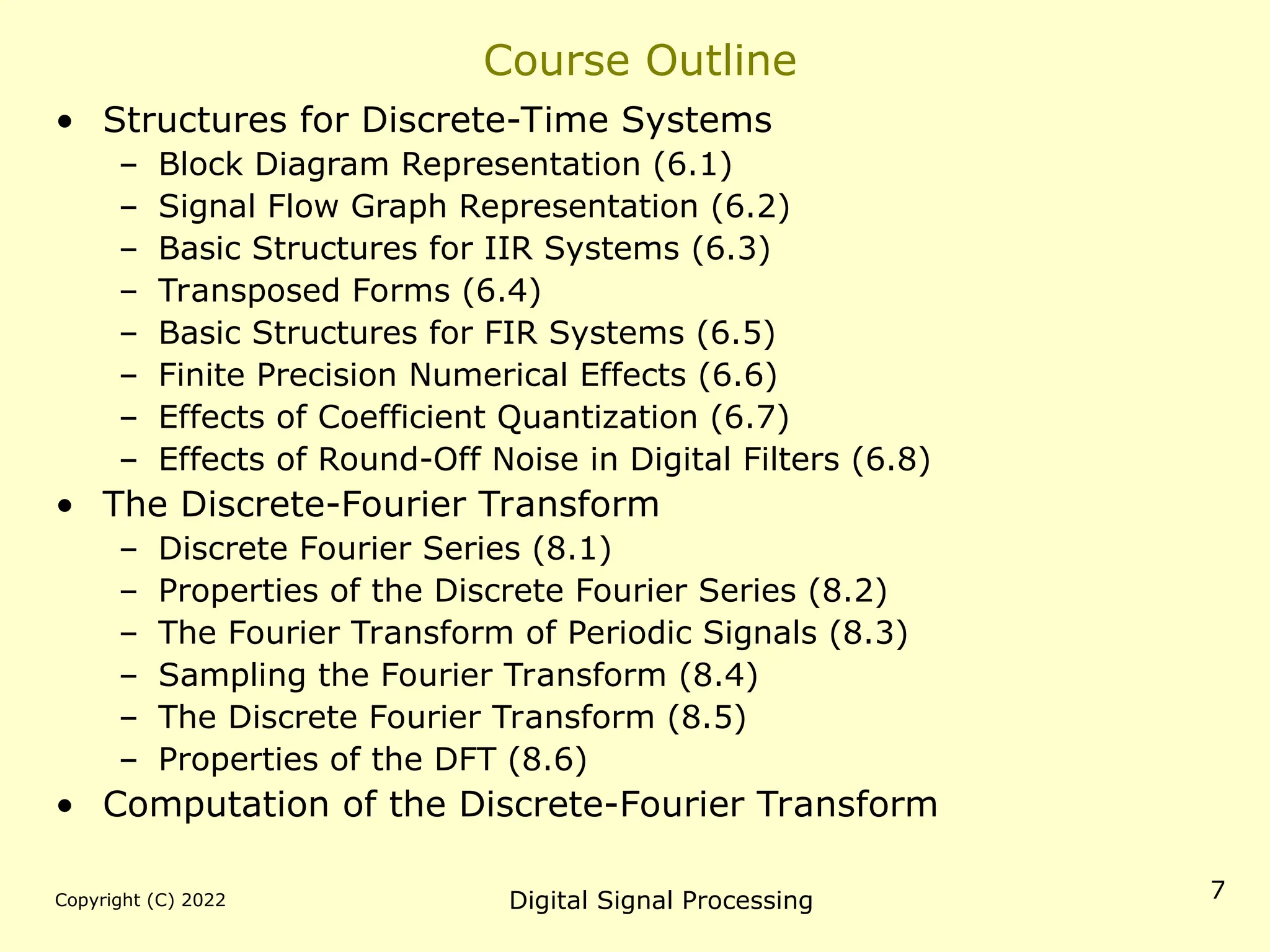 Pengolahan Sinyal Digital (Pertemuan - 1) | PPT