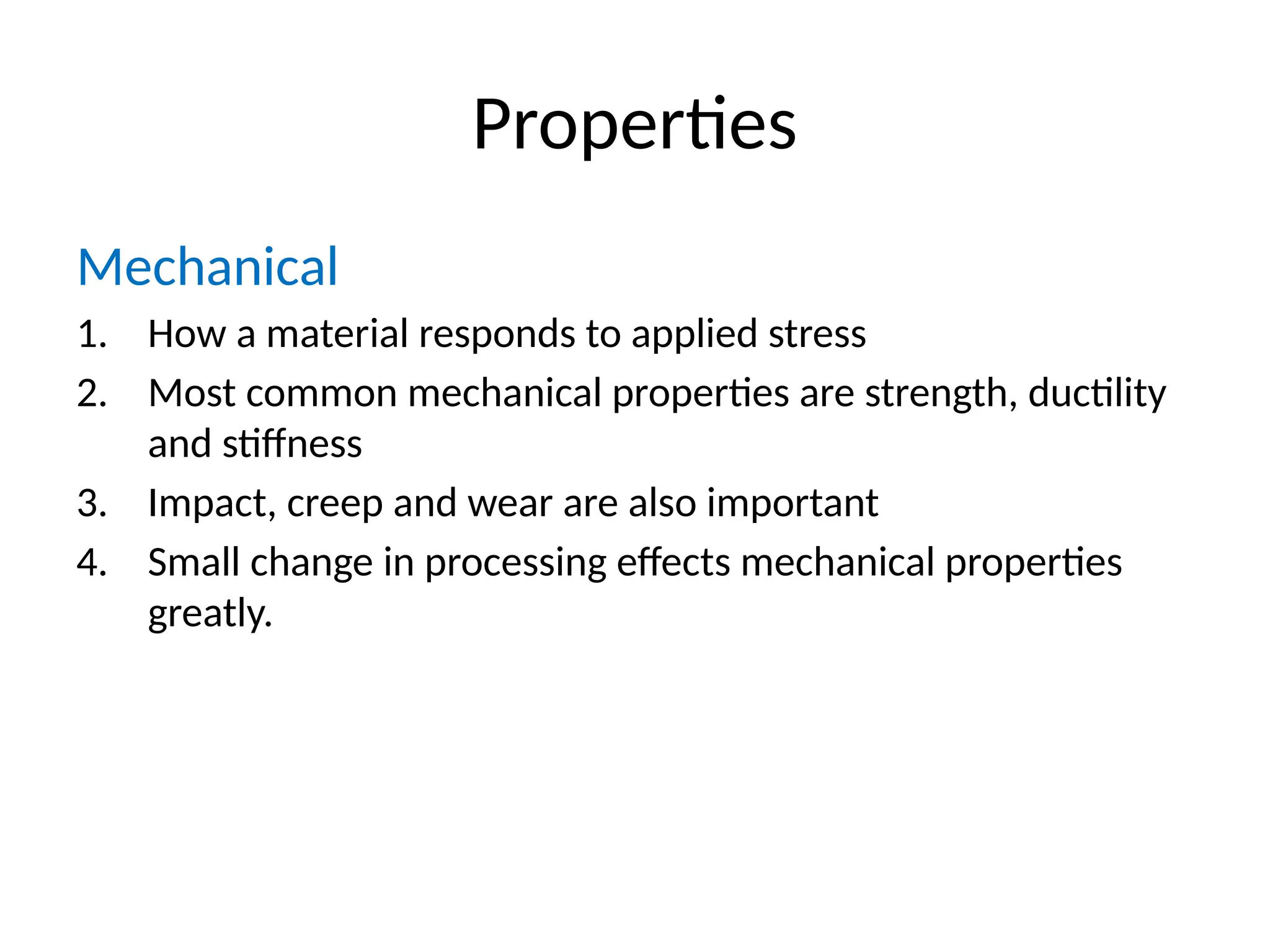 Introduction to Material Sciences, Lecture 1 | PPT