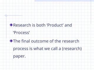 Presentation one: academic research writing.ppt