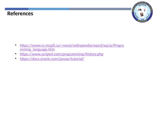 Lecture 1.1 - Introducing Java.pptx3eeeee | PPT | Free Download