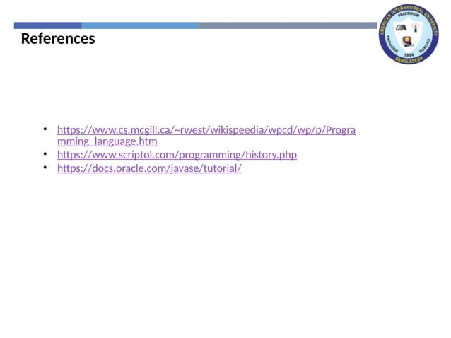 Lecture 1.1 - Introducing Java.pptx3eeeee | PPT | Free Download