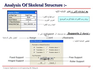 Computer Apps in Civil Engineering Sap2000 Lecture 1 | PPT