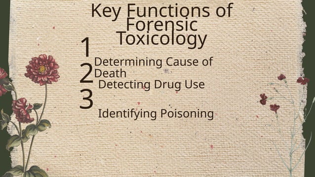 Different Forensic branches and its key functions | PPTX