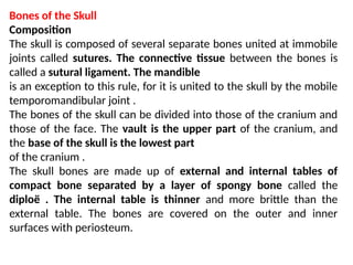 The anatomy of the head and neck region ppt | PPT