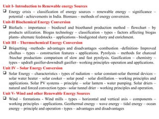 Renewable energy and green technology. Ppt | PPTX