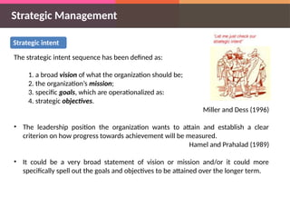 Comprehensive Strategic-Management Model | PPT