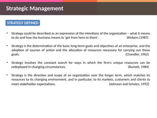 Comprehensive Strategic-Management Model | PPT