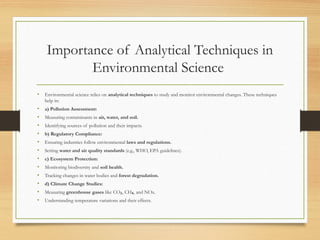introduction to Environmental Sciences geo | PPTX