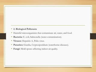 introduction to Environmental Sciences geo | PPTX