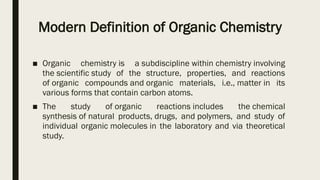 Introduction to ORGANIC CHEMISTRY. Theory of Chemical Bonds. | PPTX