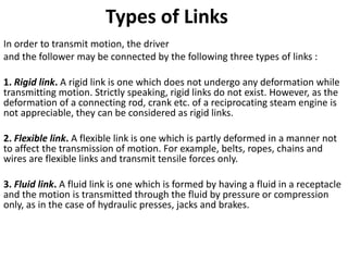 Kinematics Of Mechanisms & Robots LECTURE 1 | PDF