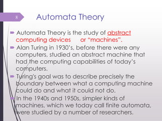 Theory of Automata (CSC-252)Lecture 1.pptx