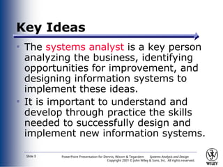 System Analysis and Design Introduction Chapter 1.ppt