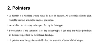 Address, Pointers, Arrays, and Structures.pptx